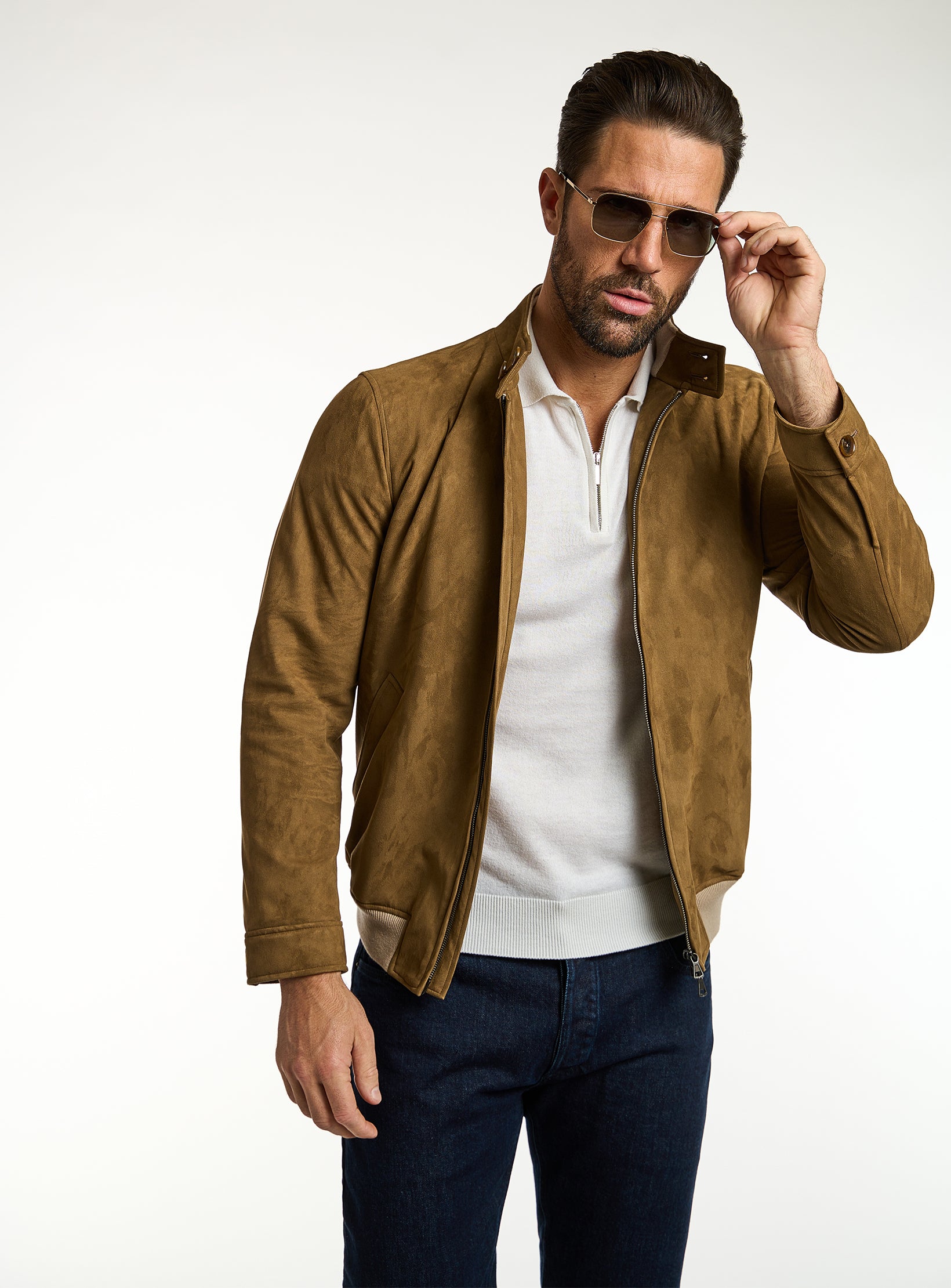 Alcantara Signature Bomber Jacket